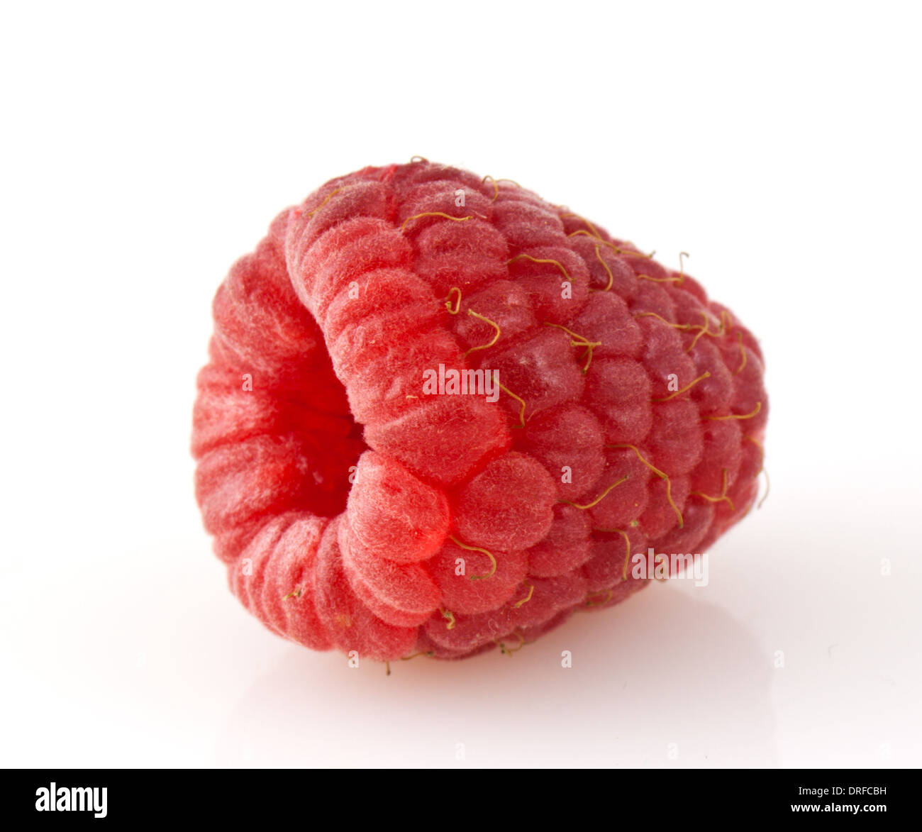 Raspberry isolated on white background Stock Photo - Alamy