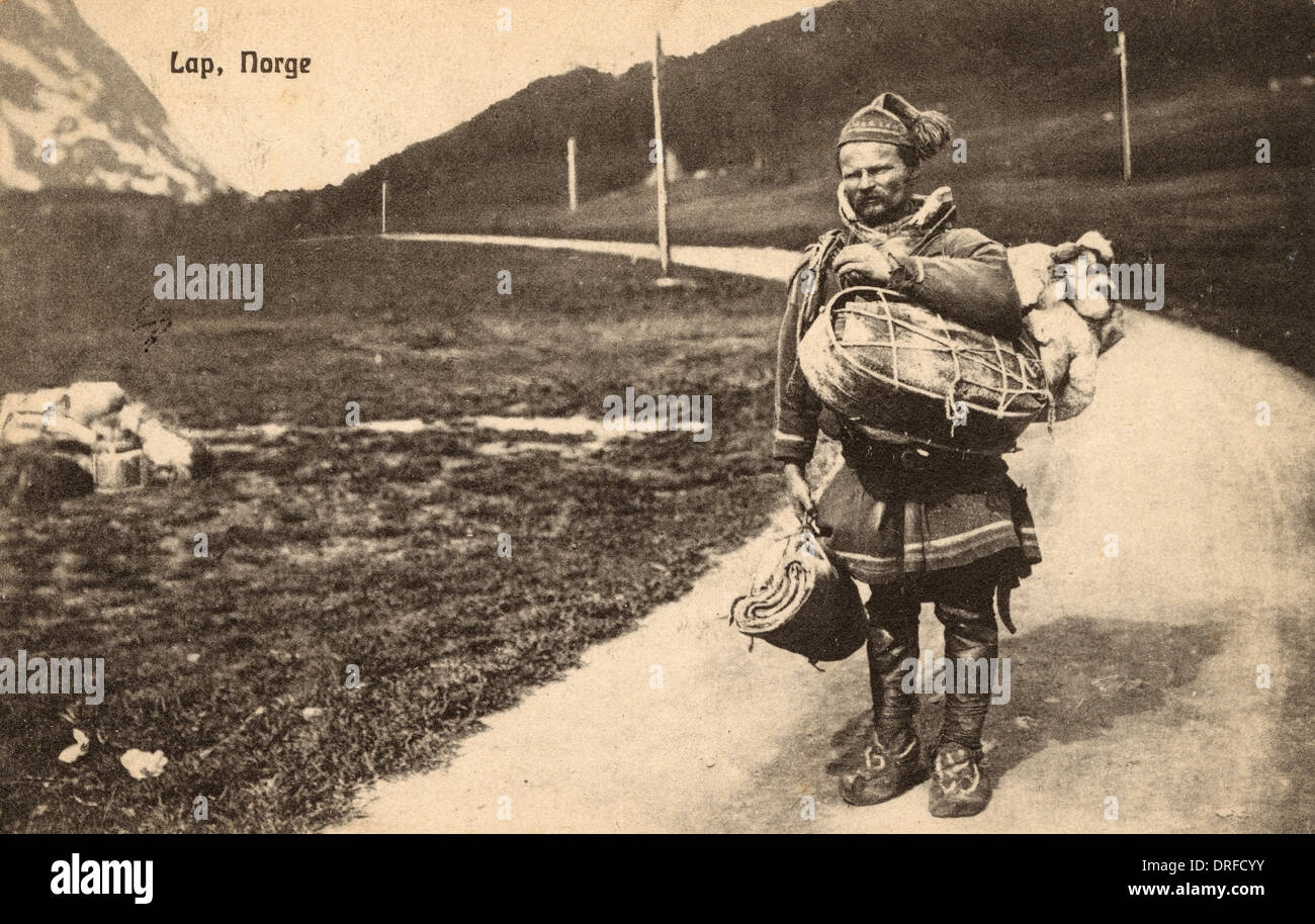A Saami man - Norway Stock Photo - Alamy