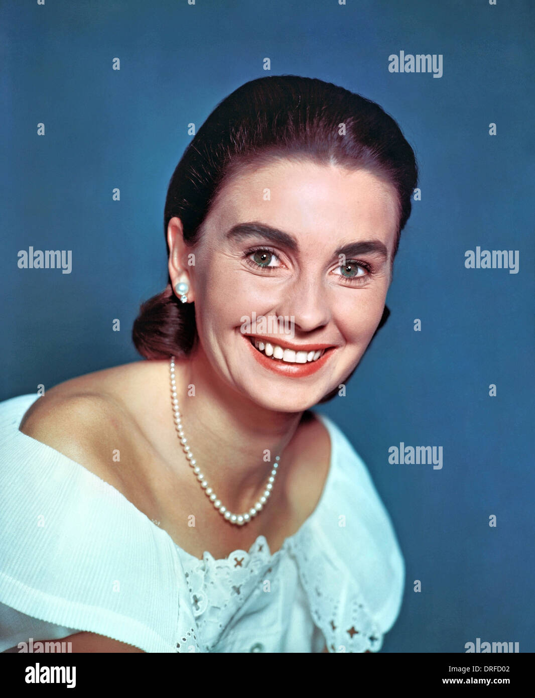 JEAN SIMMONS (1929-2010) English film actress about 1960 Stock Photo ...