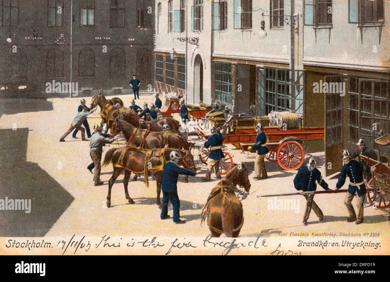 Stockholm fire brigade hi-res stock photography and images - Alamy