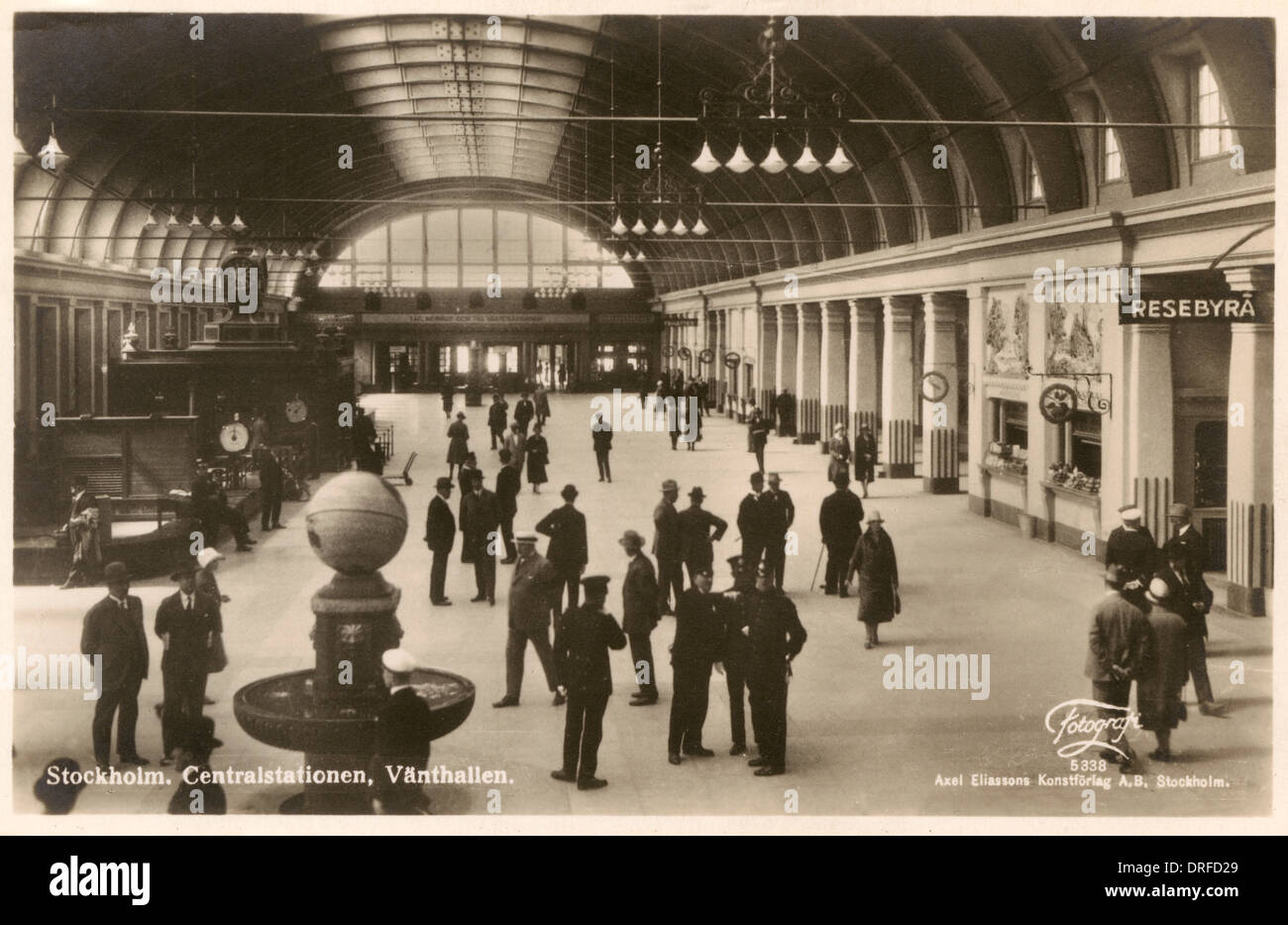 Stockholm - Central Railway Station Stock Photo - Alamy