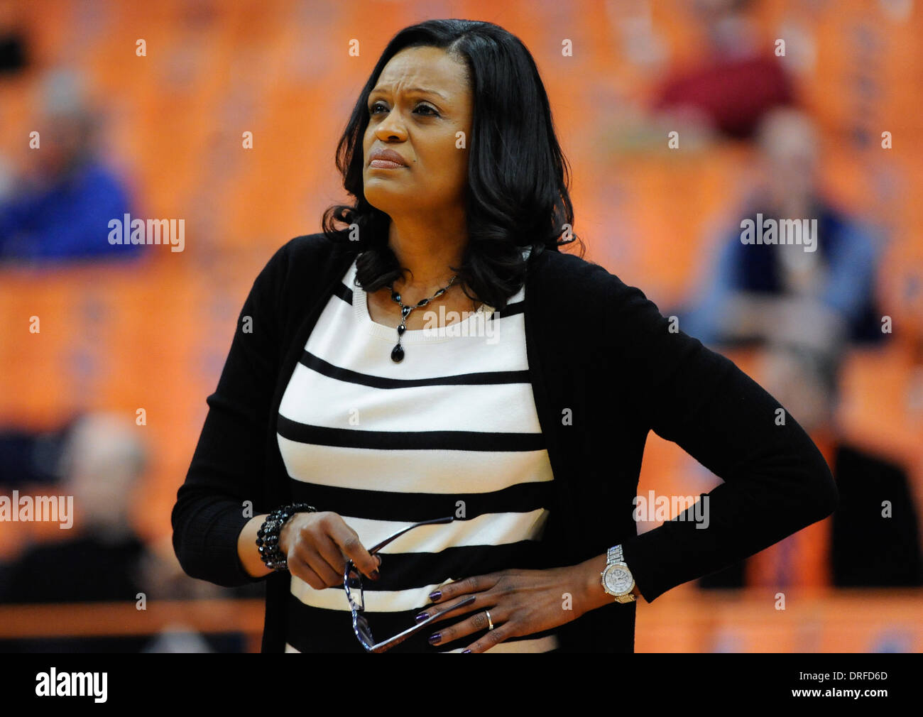Syracuse, New York, USA. 23rd Jan, 2014. January 23, 2014: Clemson Lady ...