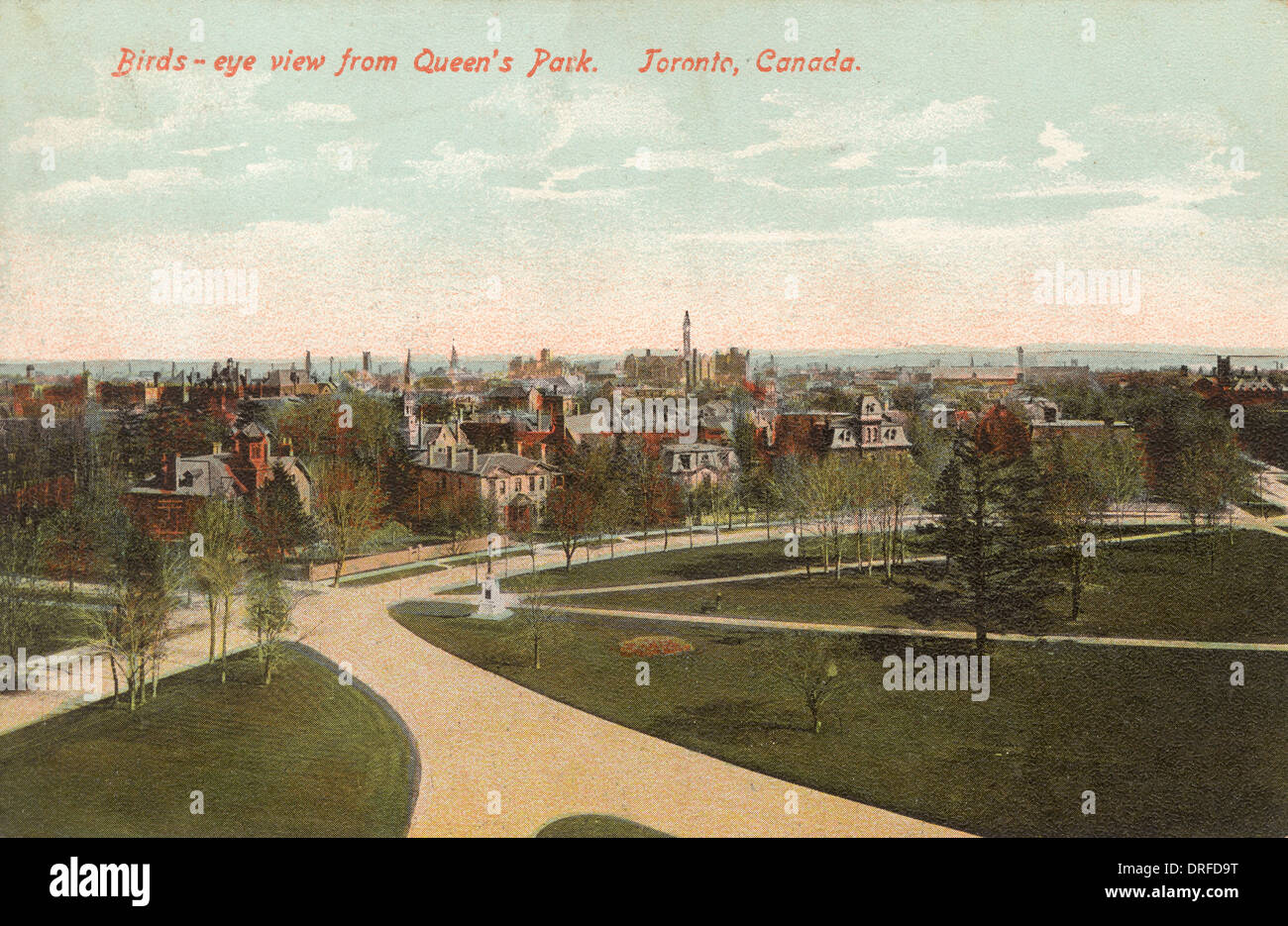 Toronto, Canada - View from Queen's Park Stock Photo - Alamy