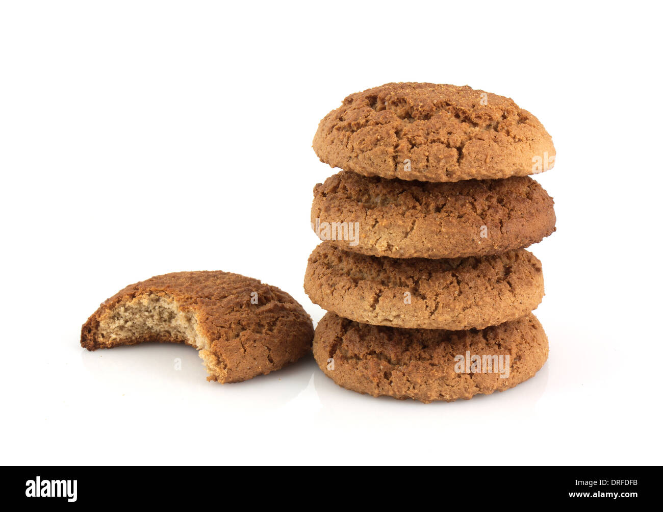 Cookies isolated on white background Stock Photo - Alamy