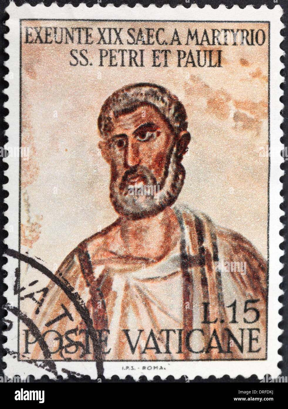 Vatican postage stamp hi-res stock photography and images - Alamy