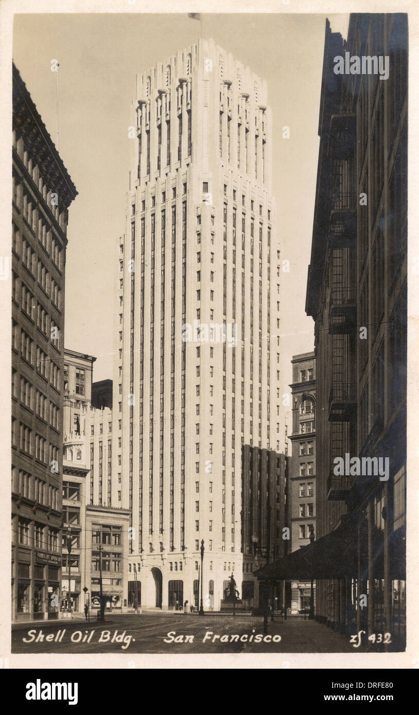 Shell OIl Building, San Francisco, USA Stock Photo - Alamy