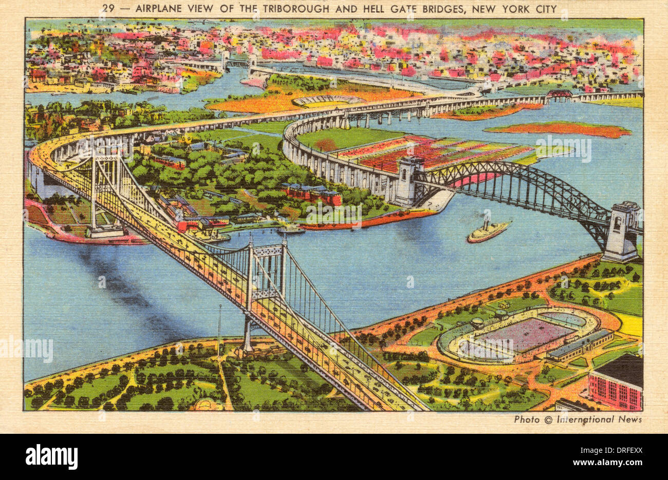 Hell Gate Bridge Map