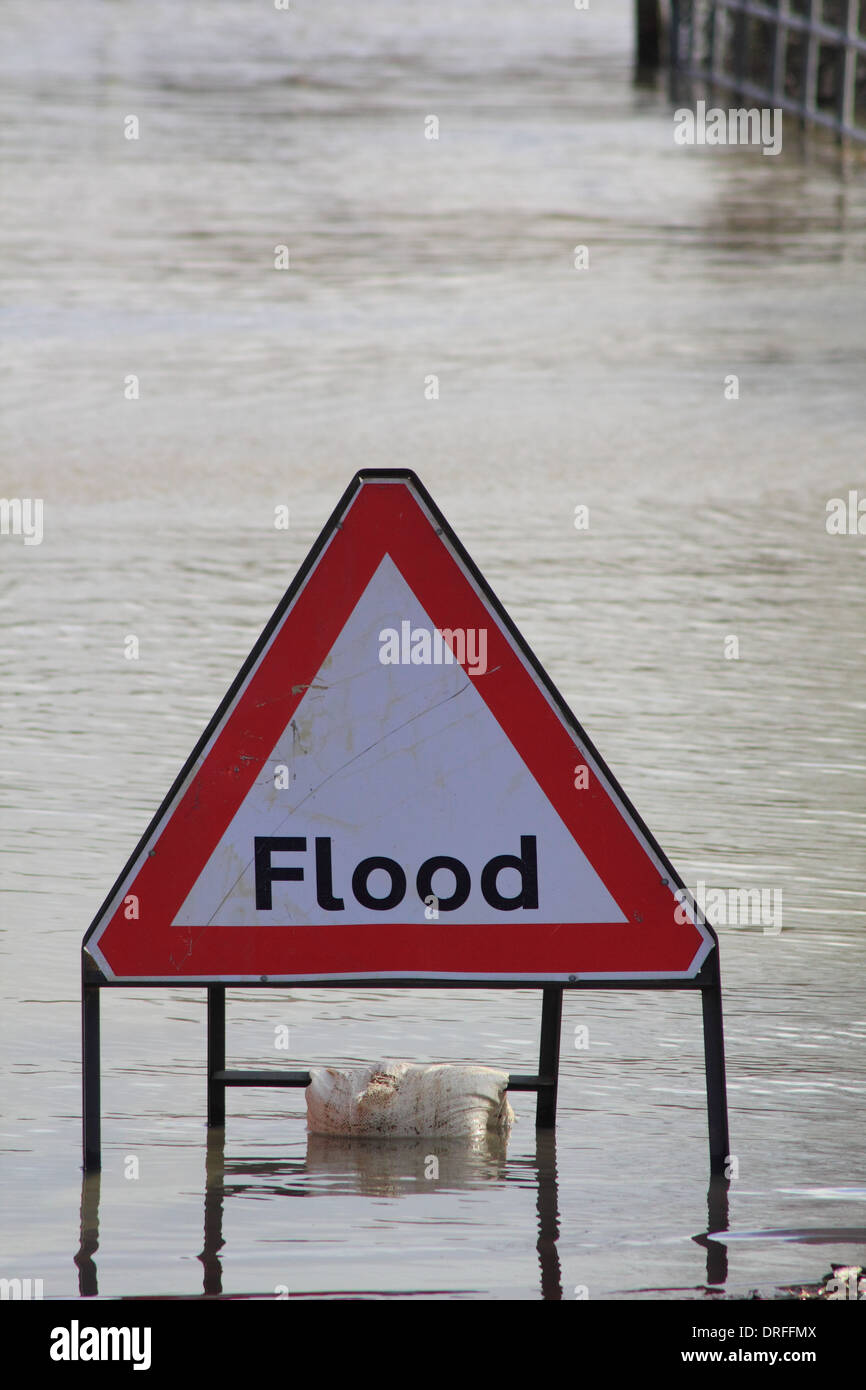 Floodwater Sign High Resolution Stock Photography and Images - Alamy