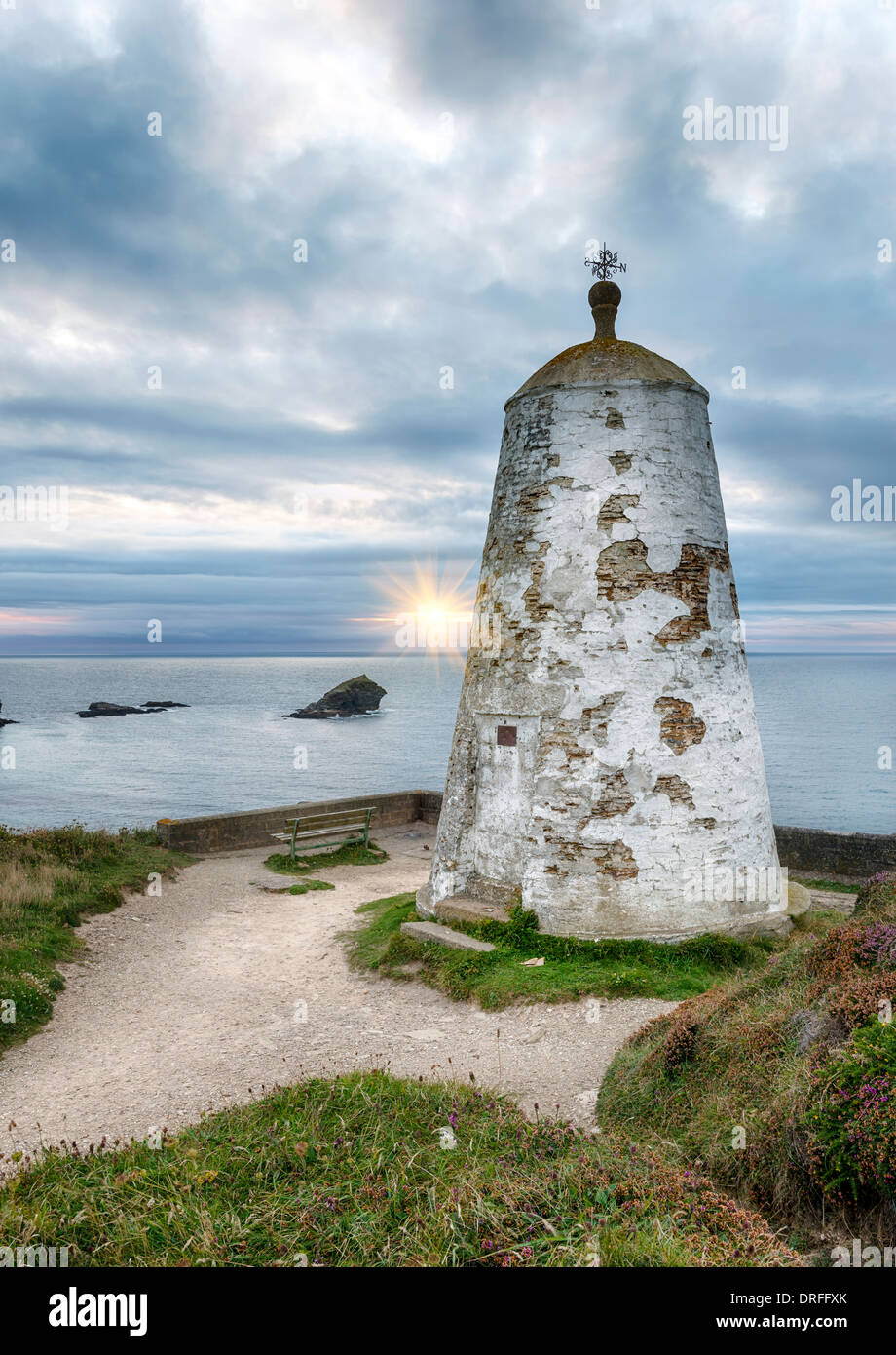 The PepperPot at Portreath in Cornwall Stock Photo - Alamy