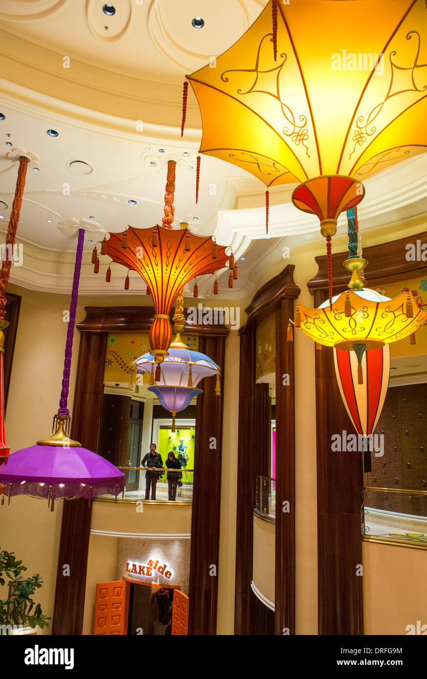 The interior of Wynn Hotel and casino in Las Vegas Stock Photo - Alamy
