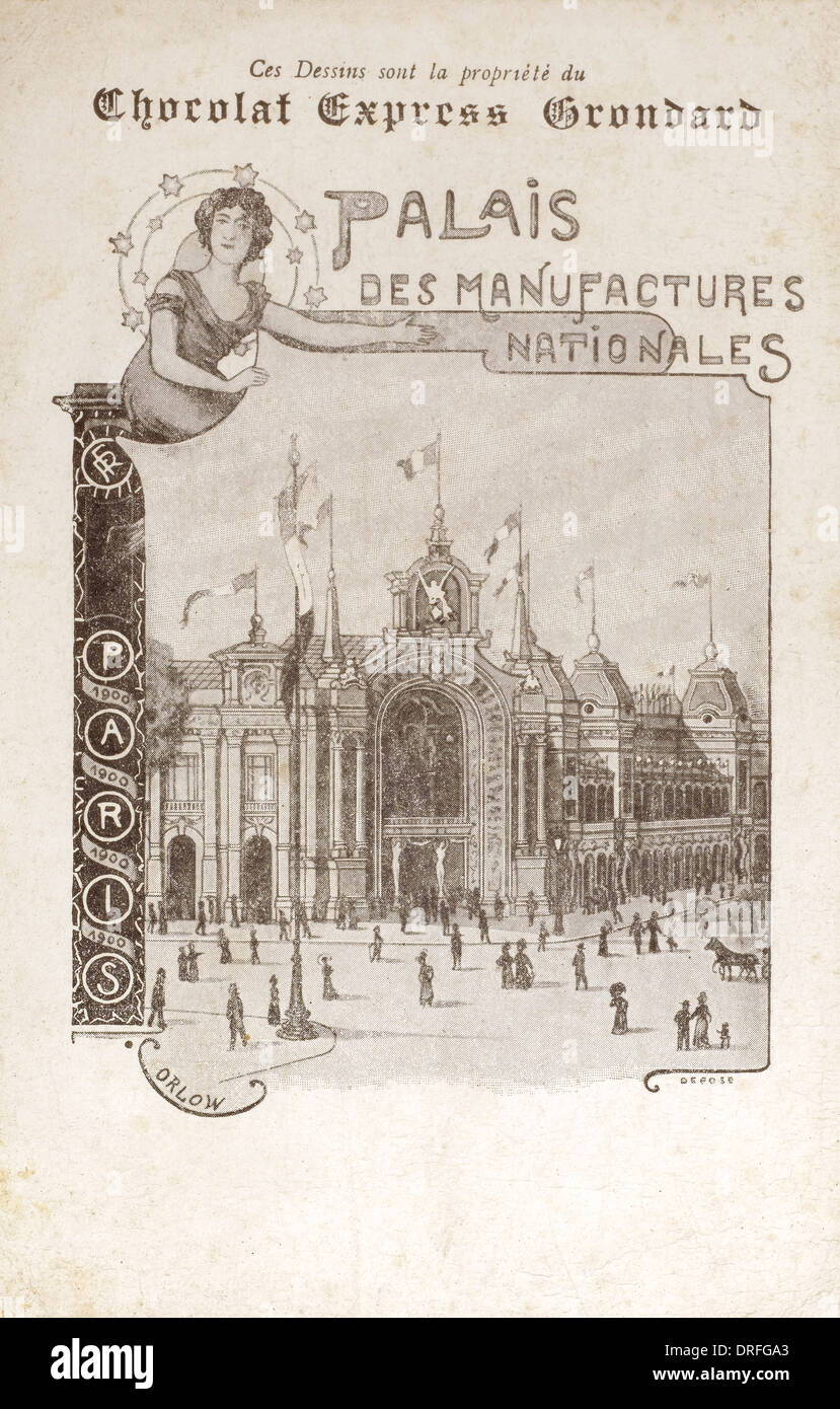 Paris Exhibition of 1900 Stock Photo - Alamy