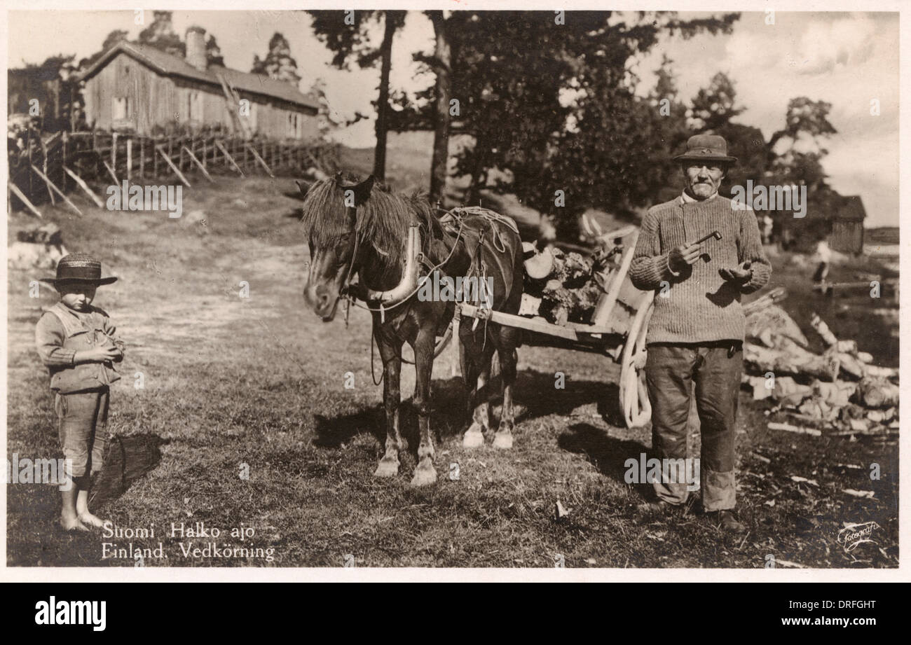 Timber Transport Wagon High Resolution Stock Photography and Images - Alamy
