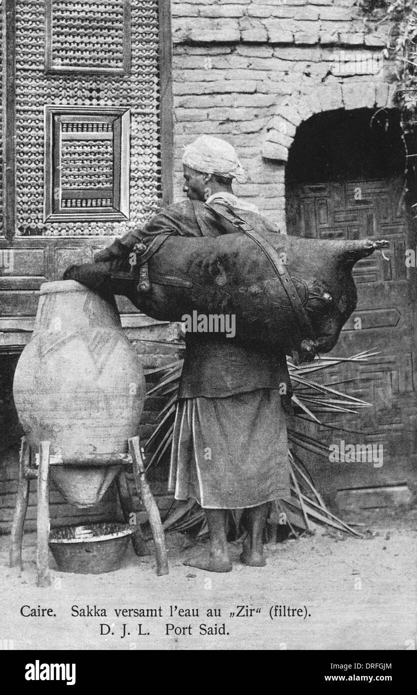 Filtering drinking water - Cairo Stock Photo - Alamy