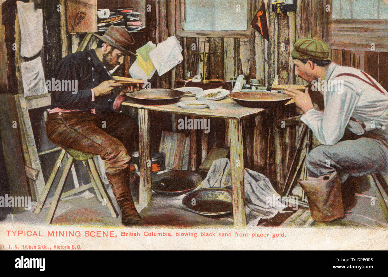 Canada - Typical Mining Scene Stock Photo - Alamy