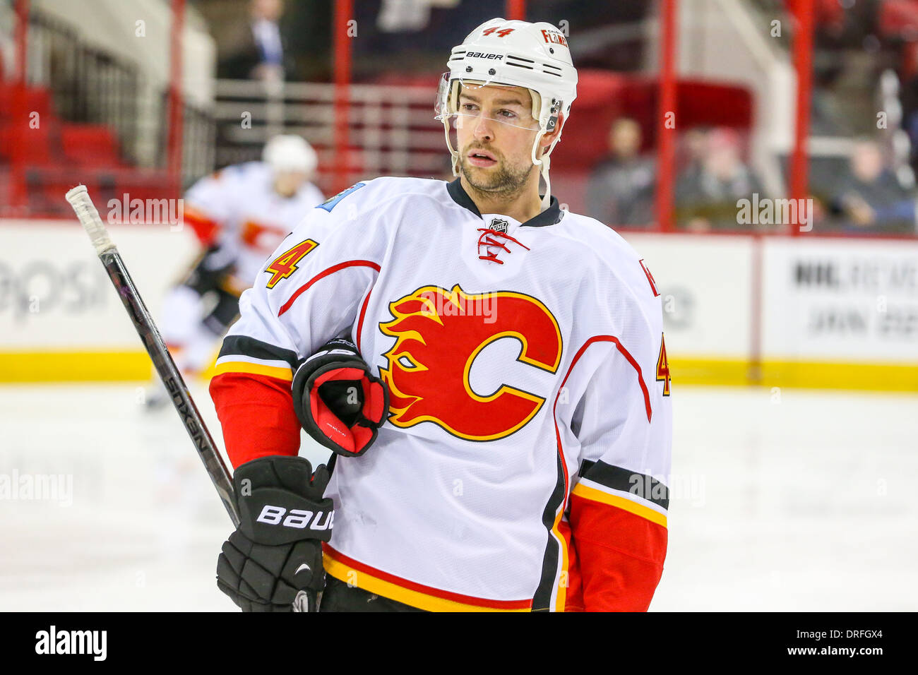 Calgary Flames defenseman Chris Butler Stock Photo - Alamy