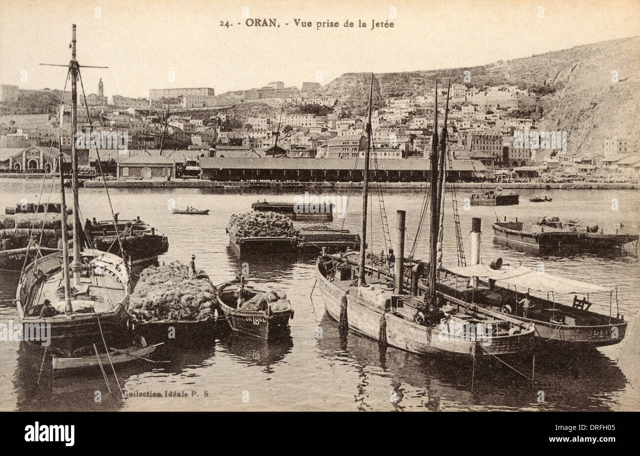 Algeria - Oran - View from the Pier Stock Photo - Alamy