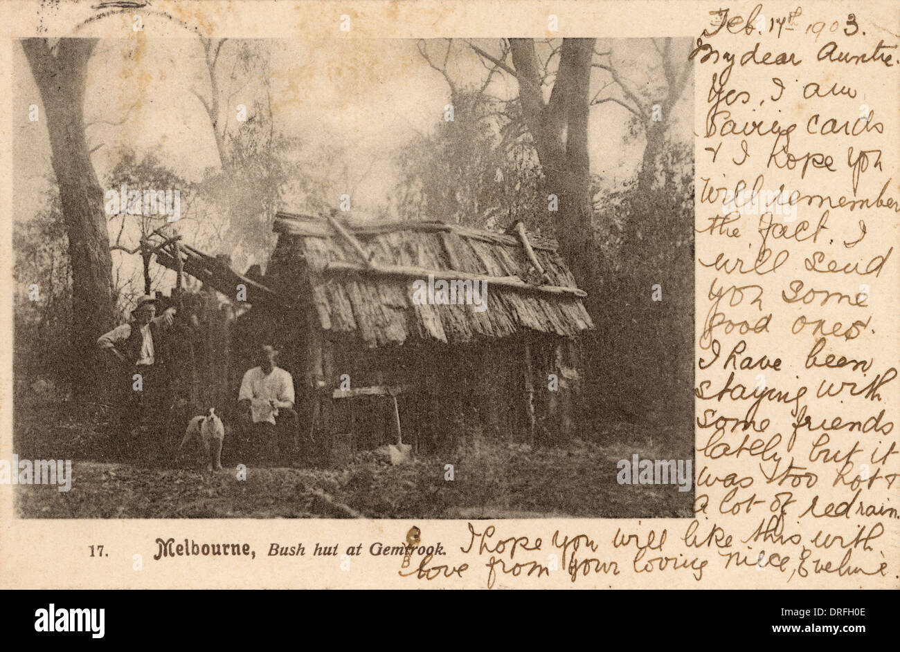Bush hut at Gembrook, Melbourne, Australia Stock Photo - Alamy