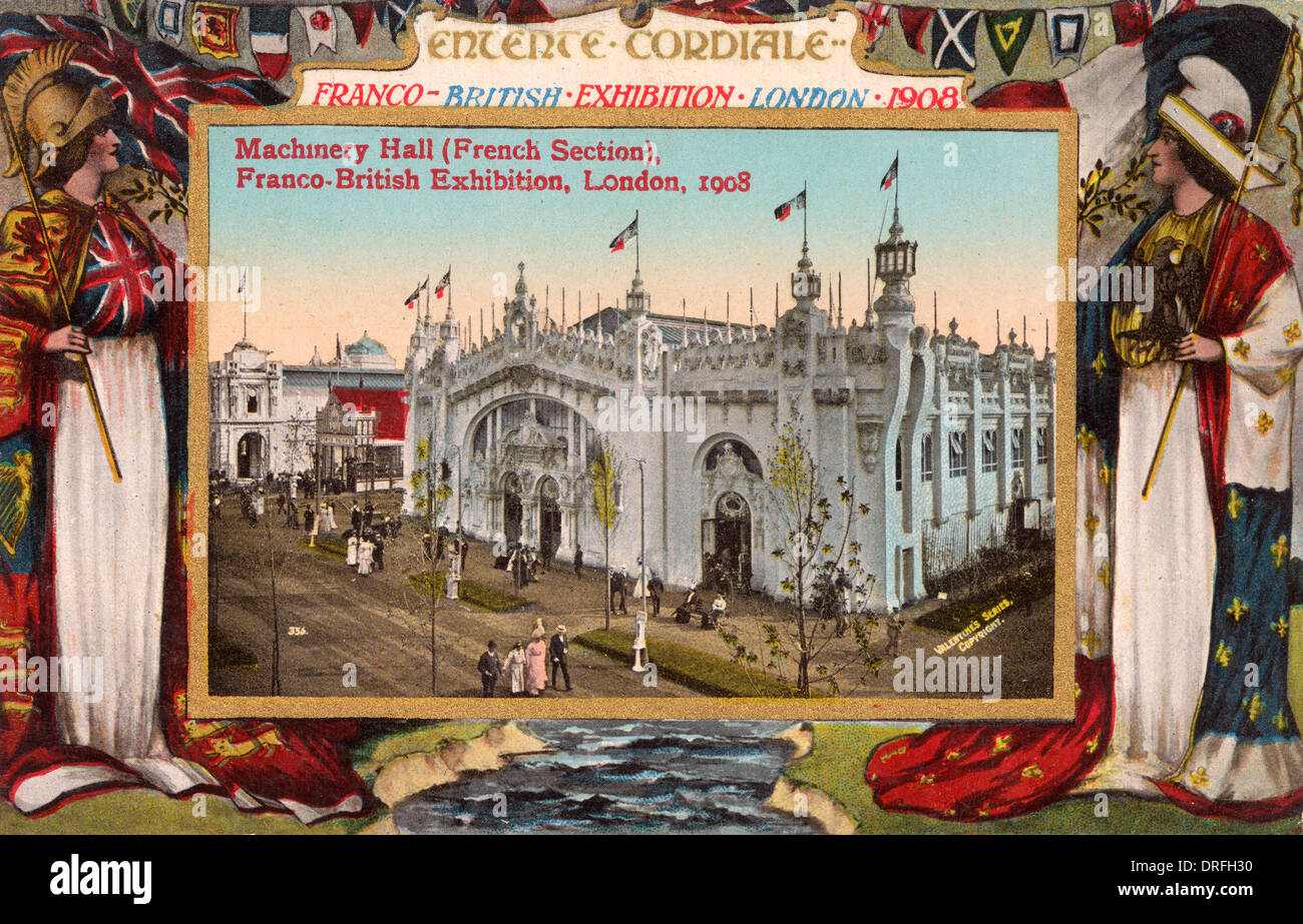 1908 franco british exhibition hi-res stock photography and images - Alamy