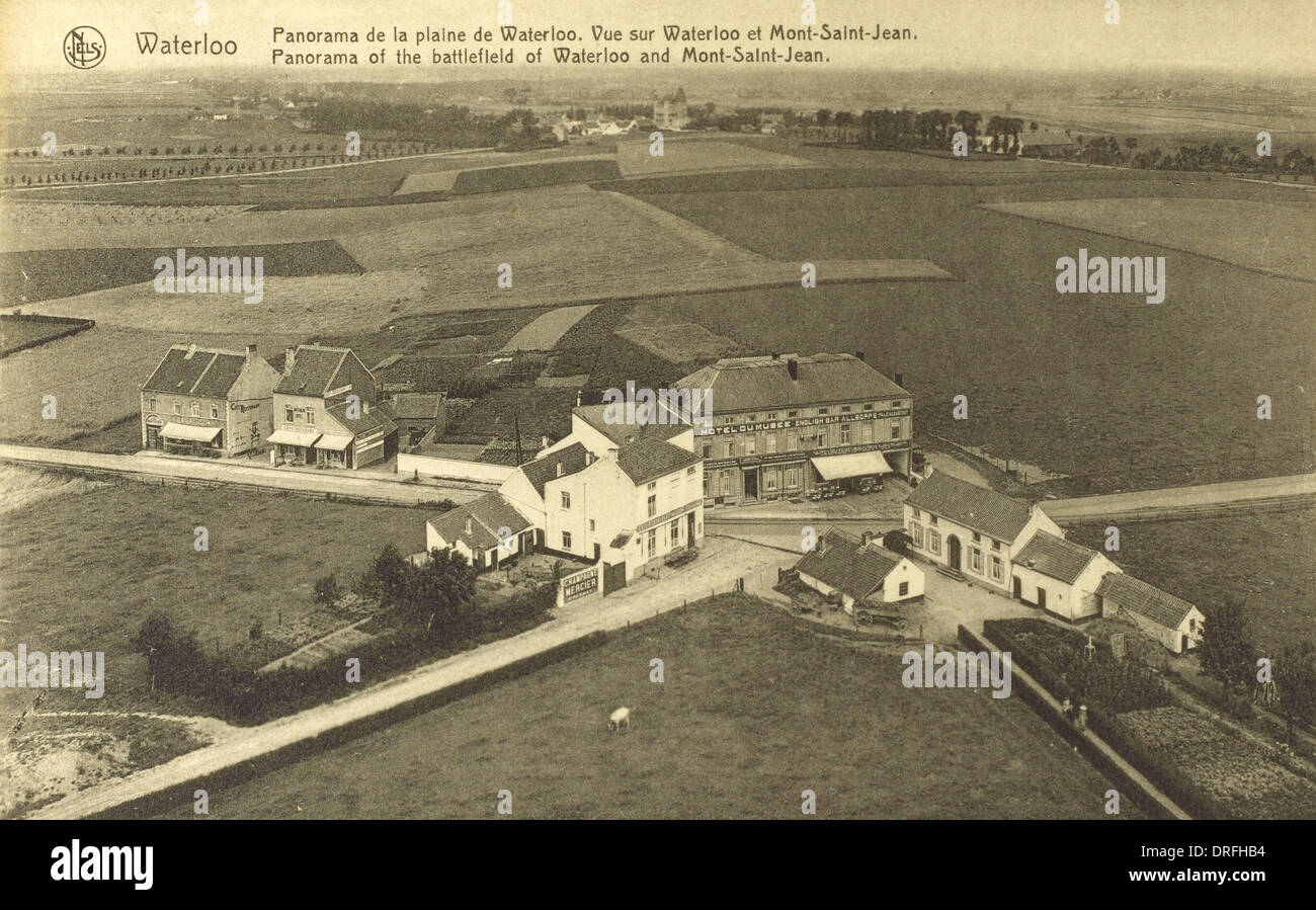 Battlefield of Waterloo and Mont-Saint-Jean Stock Photo - Alamy