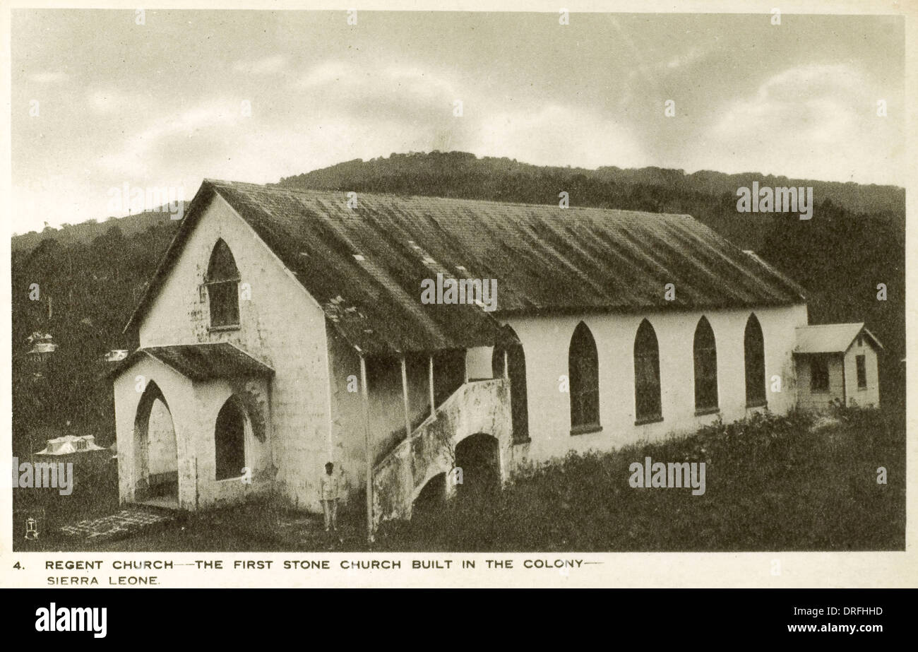 Sierra Leone - Regent Church Stock Photo - Alamy