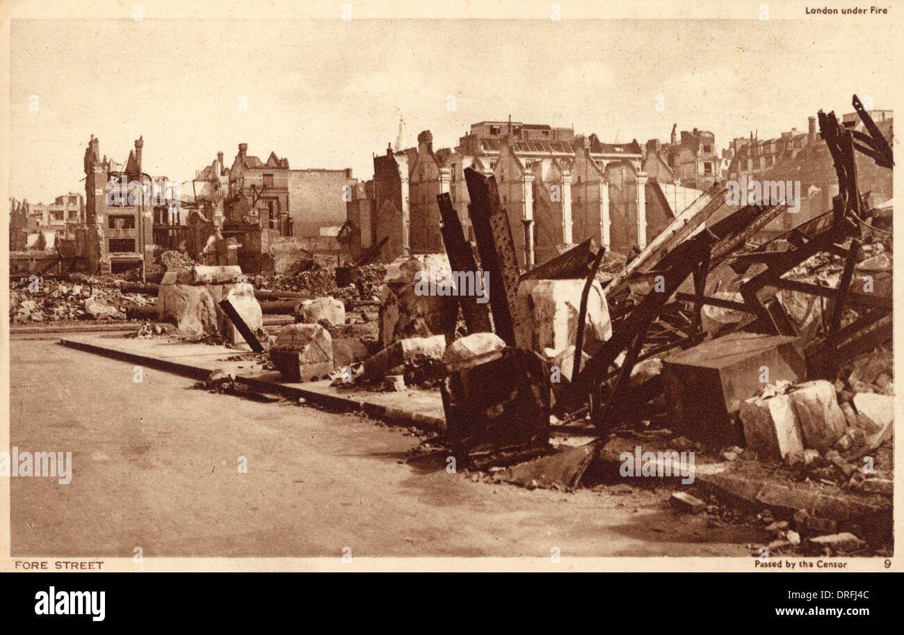 Ww2 london bomb damage hi-res stock photography and images - Alamy