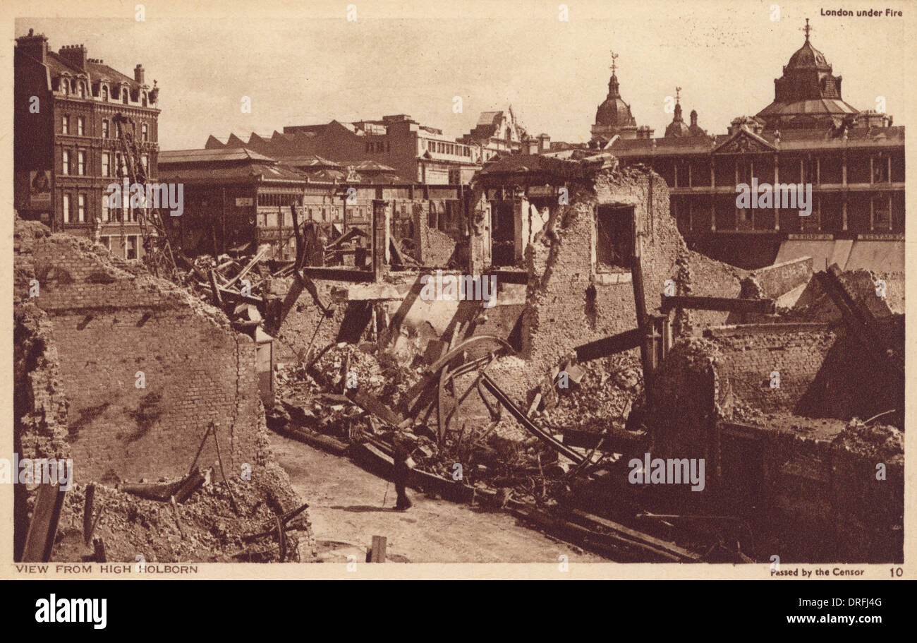 Ww2 london bomb damage hi-res stock photography and images - Alamy