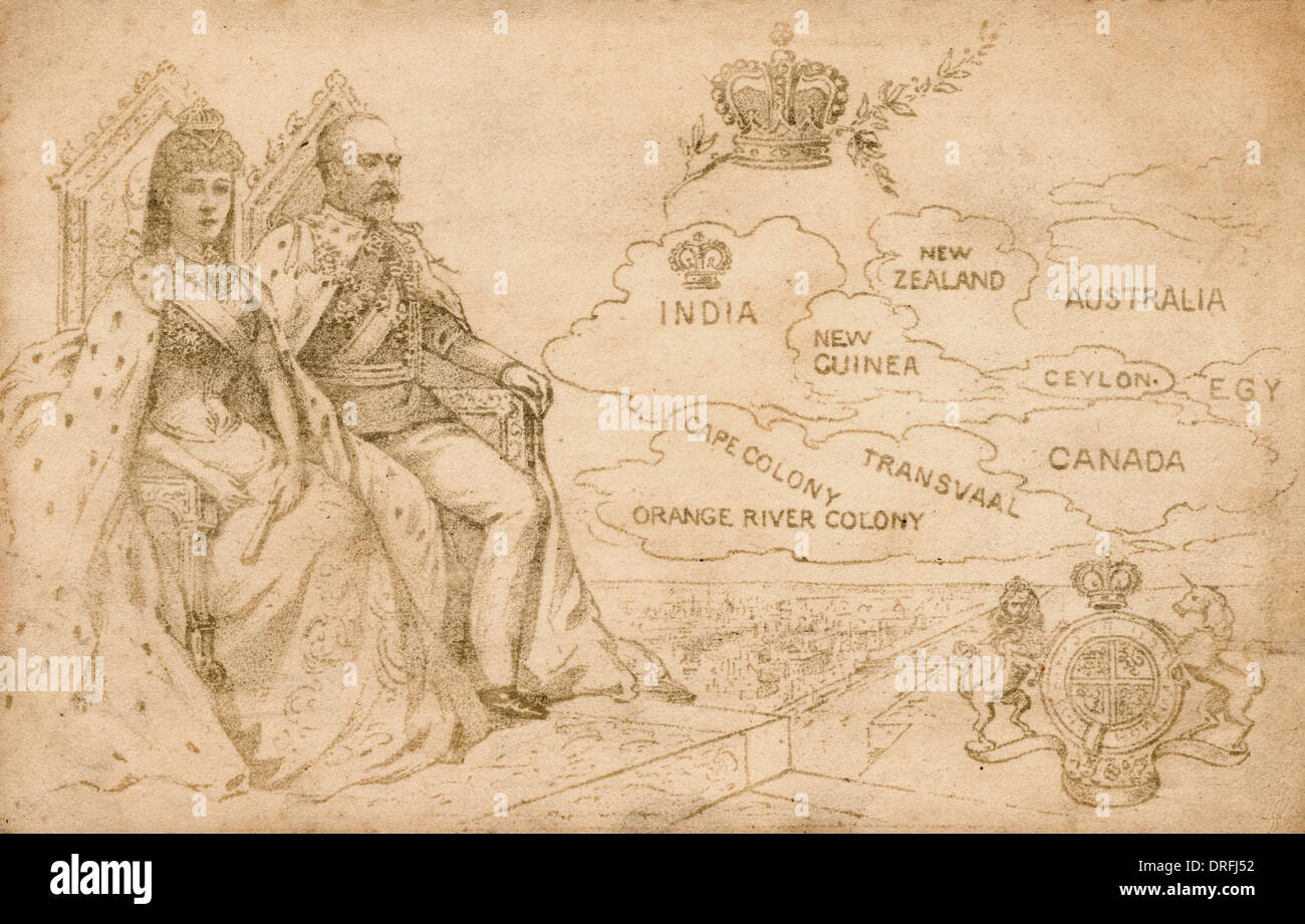 Edward vii coronation hi-res stock photography and images - Alamy