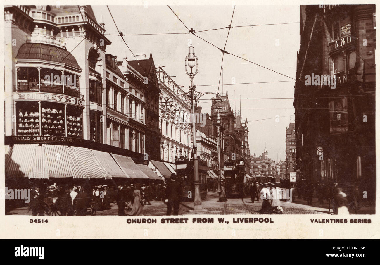 Liverpool church street hi-res stock photography and images - Alamy