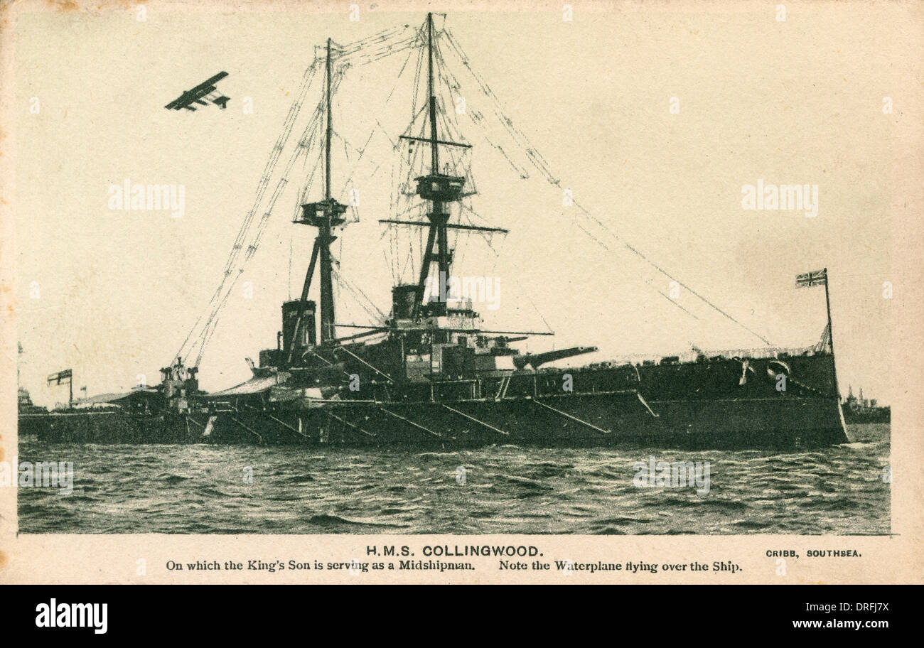 Hms collingwood navy hi-res stock photography and images - Alamy