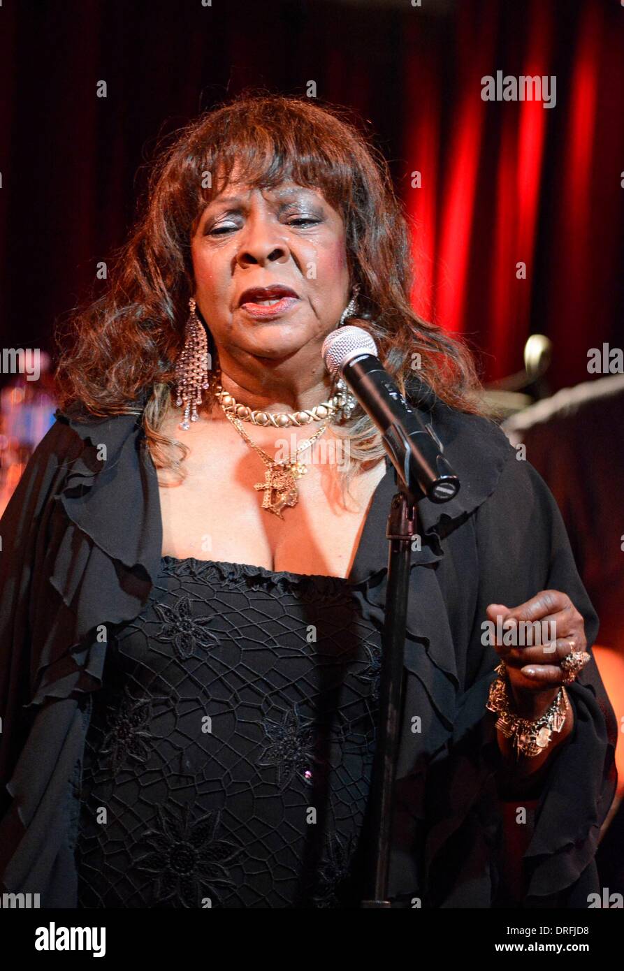 New York, NY, USA. 24th Jan, 2014. Martha Reeves in attendance for ...