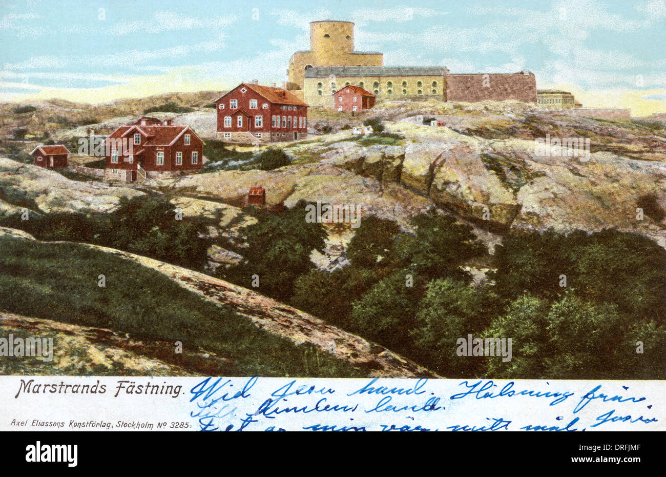 Marstrand Castle, Sweden Stock Photo - Alamy