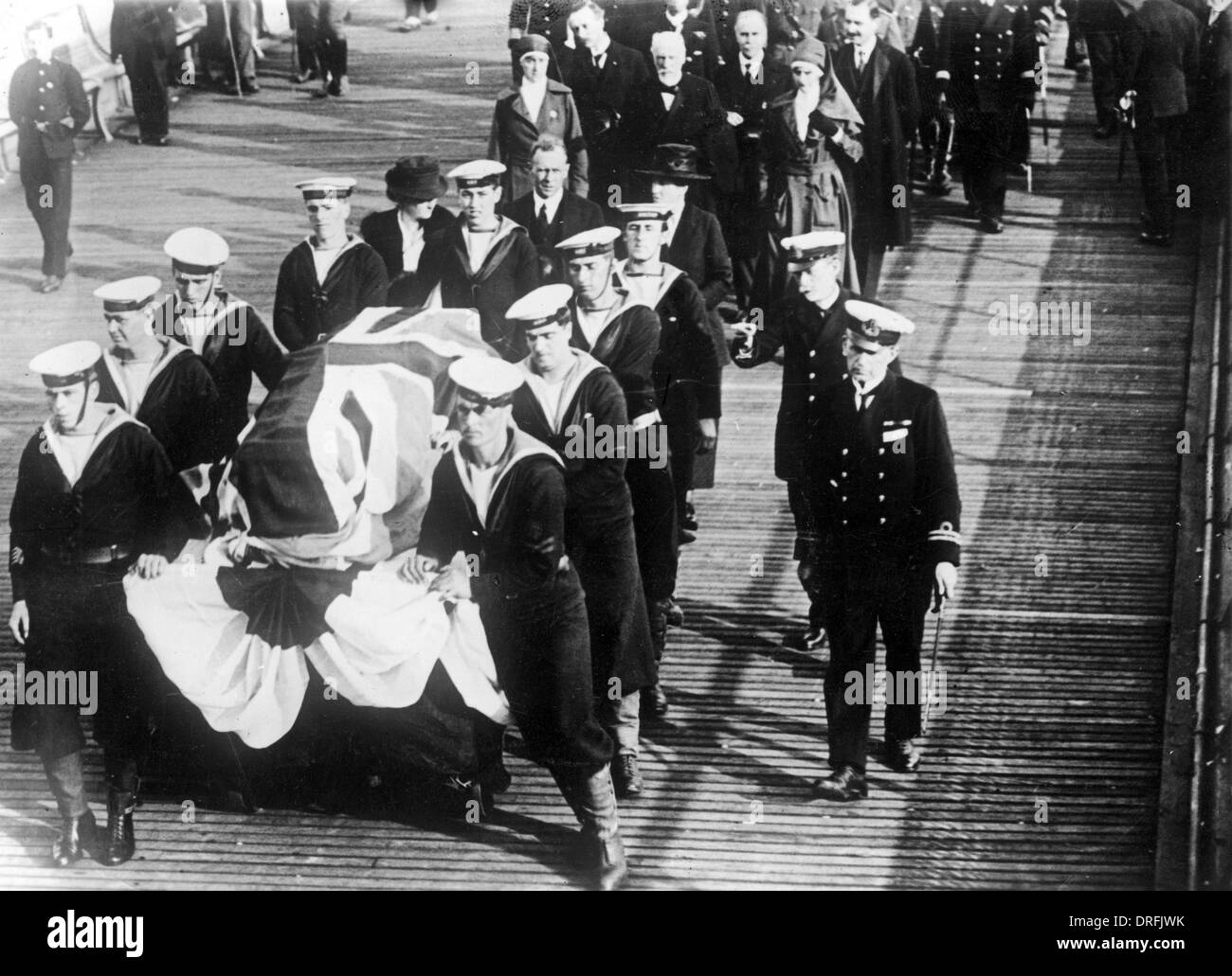 Funeral cortege of Edith Cavell Stock Photo - Alamy