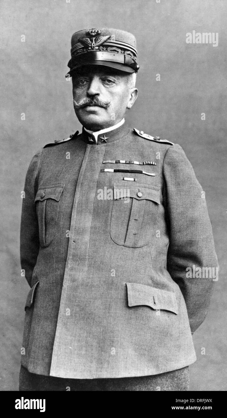 Italian general cadorna Black and White Stock Photos & Images - Alamy
