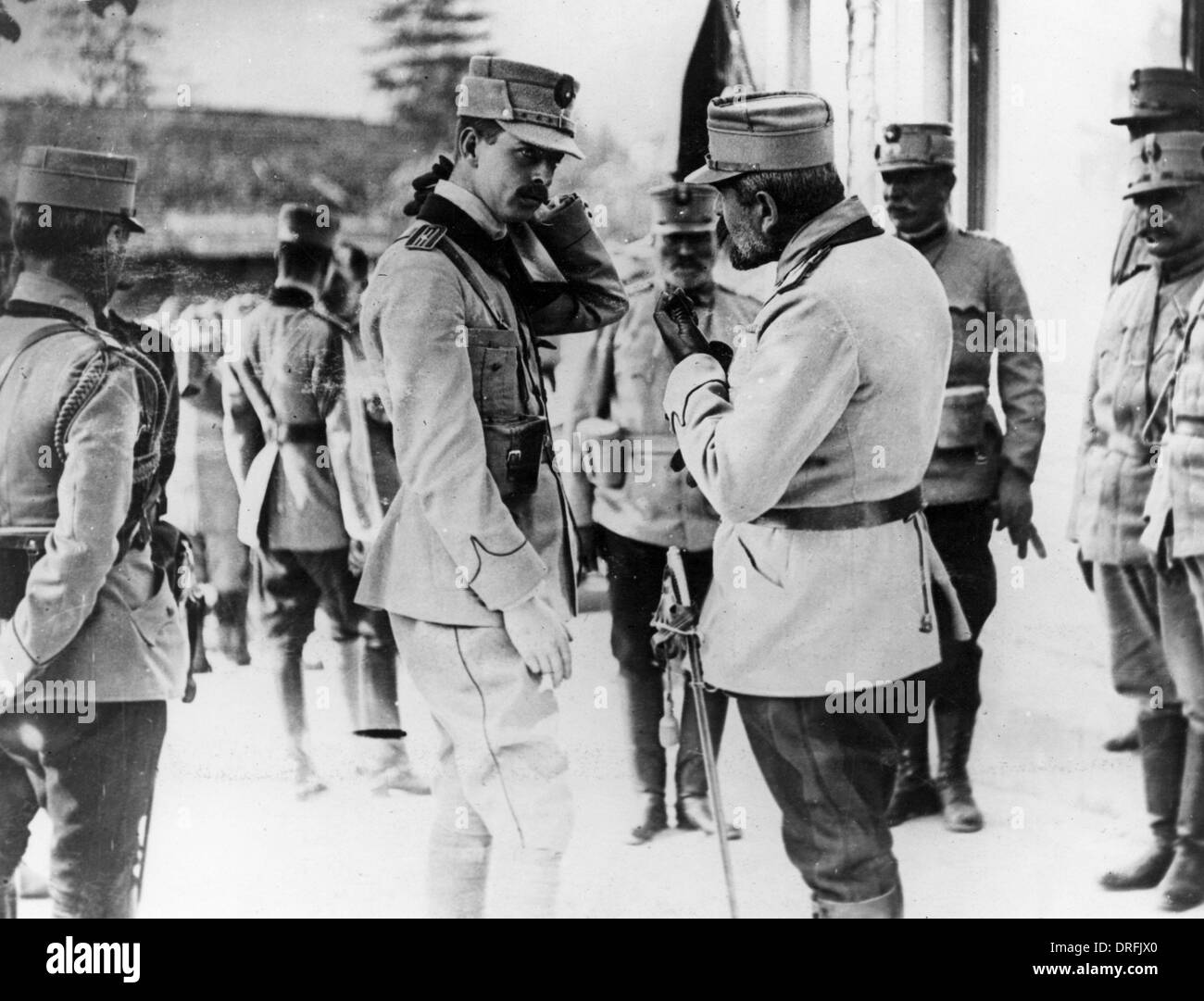 Prince Carol of Romania in uniform Stock Photo - Alamy