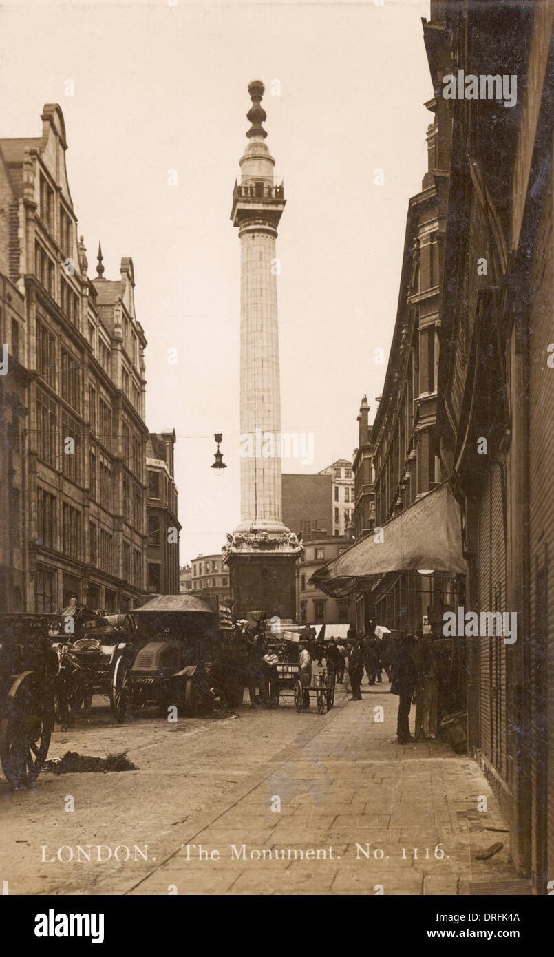 The monument london hi-res stock photography and images - Alamy