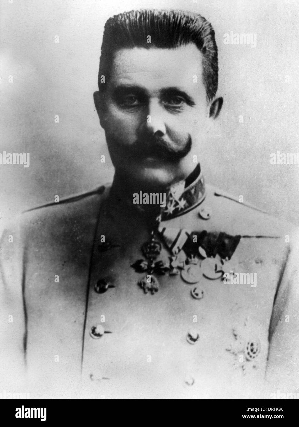 Archduke franz ferdinand uniform Black and White Stock Photos & Images ...