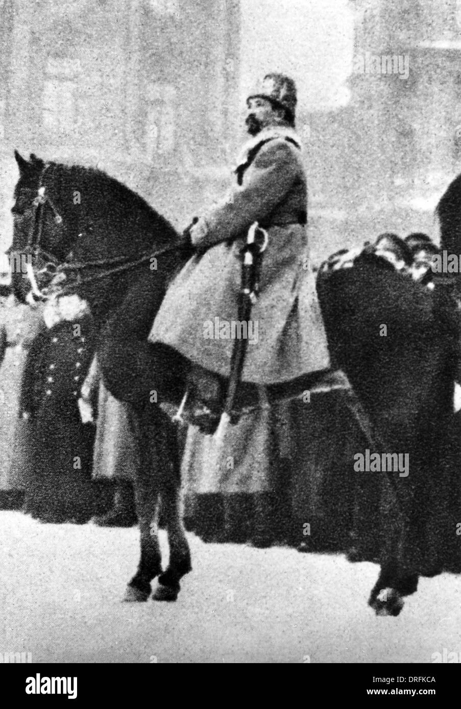 Army officer in world war one Black and White Stock Photos & Images - Alamy