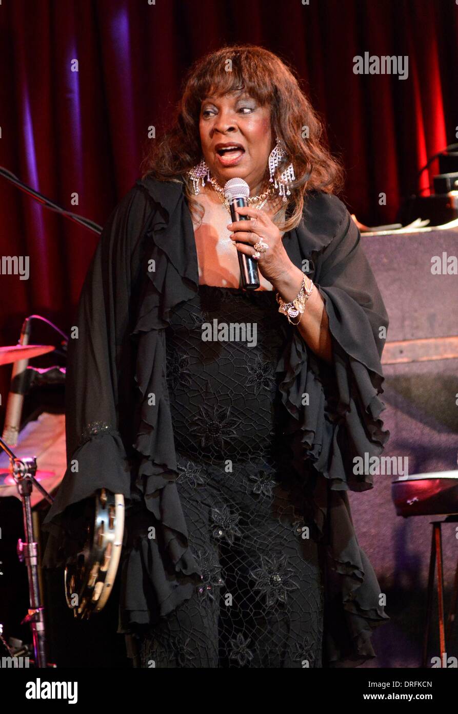 New York, NY, USA. 24th Jan, 2014. Martha Reeves in attendance for ...