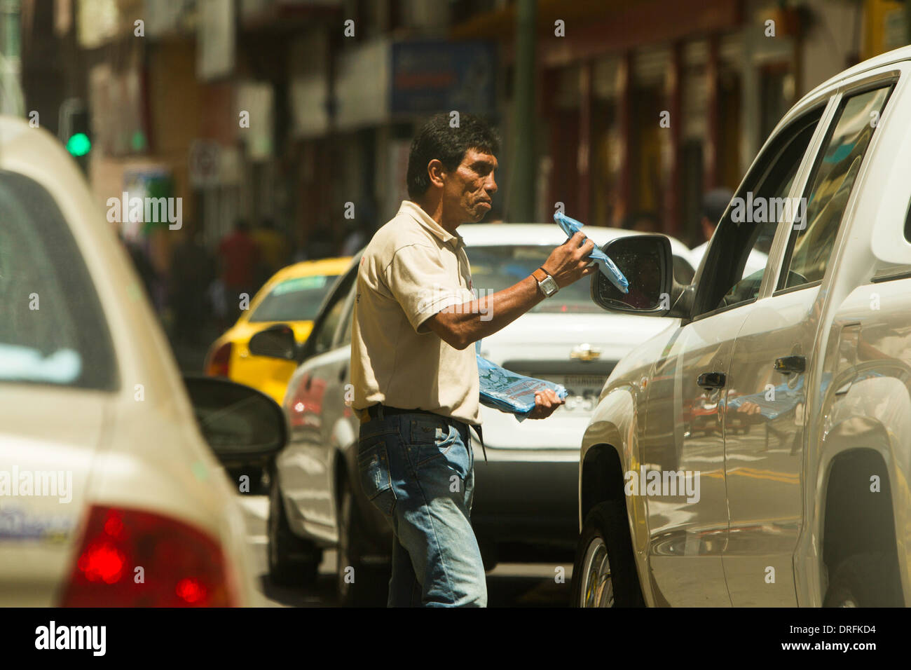 Poor People Selling Overpriced Items On The Streets Stock Photo - Alamy