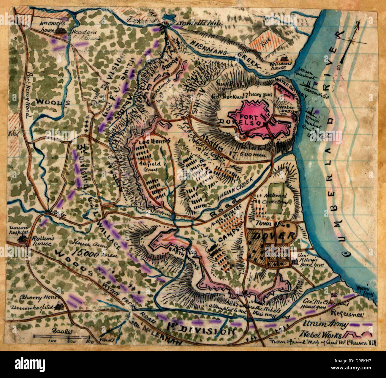 Fort donelson ulysses s grant hi-res stock photography and images - Alamy
