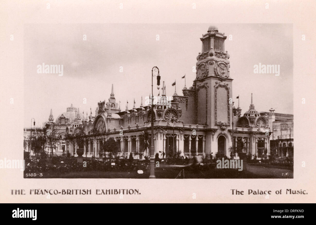 Palace of Music, Franco-British Exhibition, London Stock Photo - Alamy