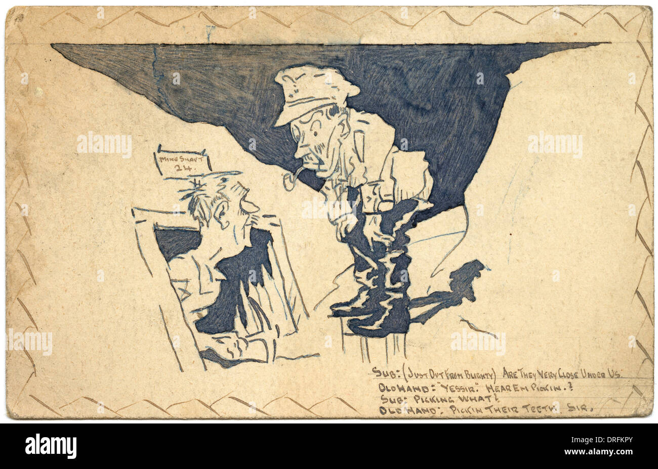 Trench humour hi-res stock photography and images - Alamy