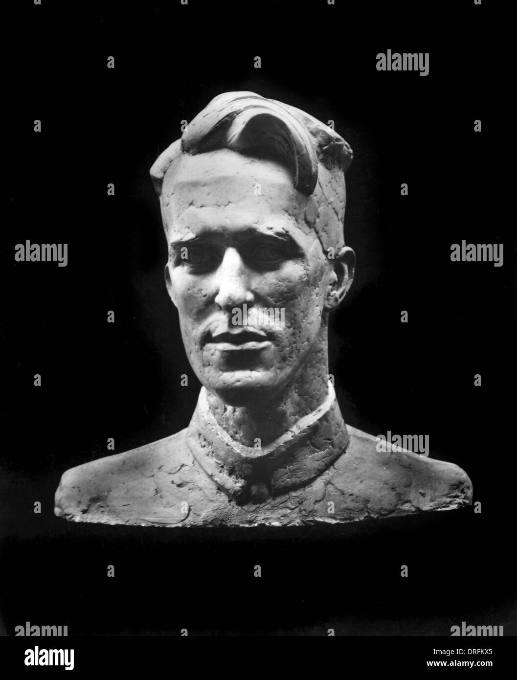 Portrait bust of T E Lawrence (Lawrence of Arabia Stock Photo - Alamy