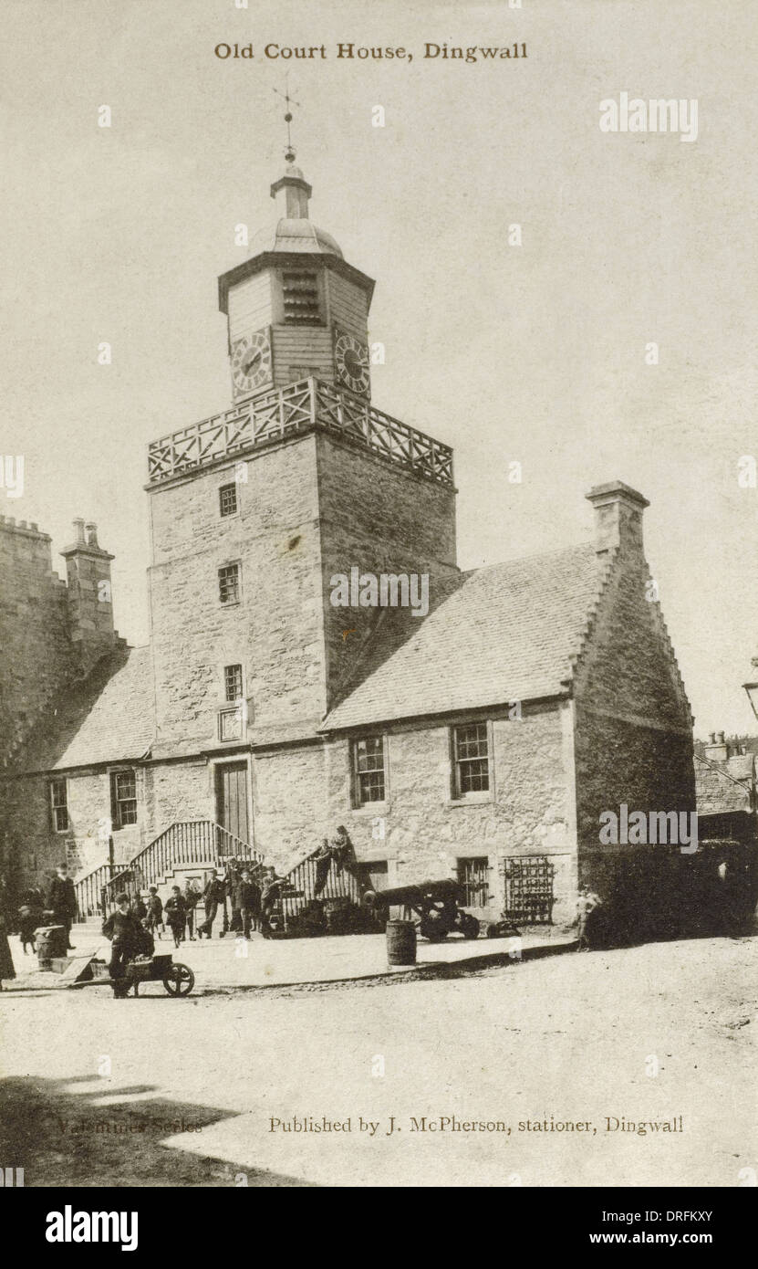 The Old Court House, Dingwall, Scotland Stock Photo - Alamy
