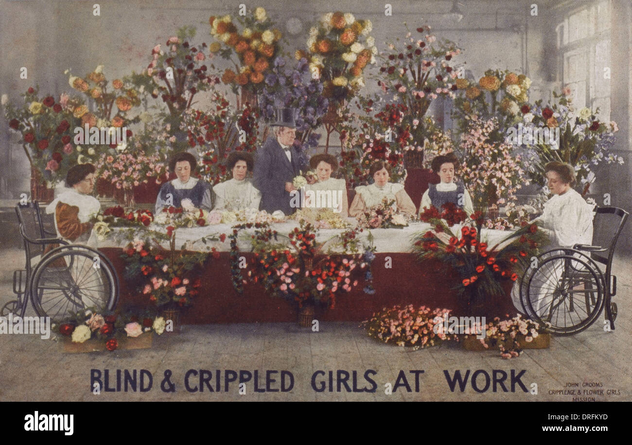 John Groom's Crippleage and Flower Girls Mission Stock Photo - Alamy