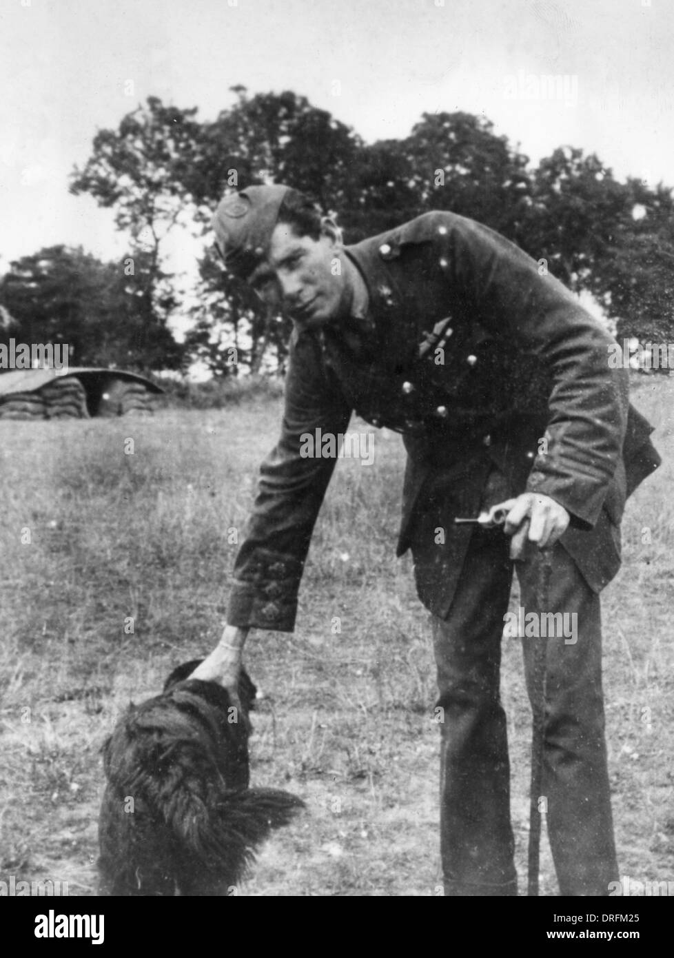Major Mick Mannock, British flying ace, WW1 Stock Photo - Alamy