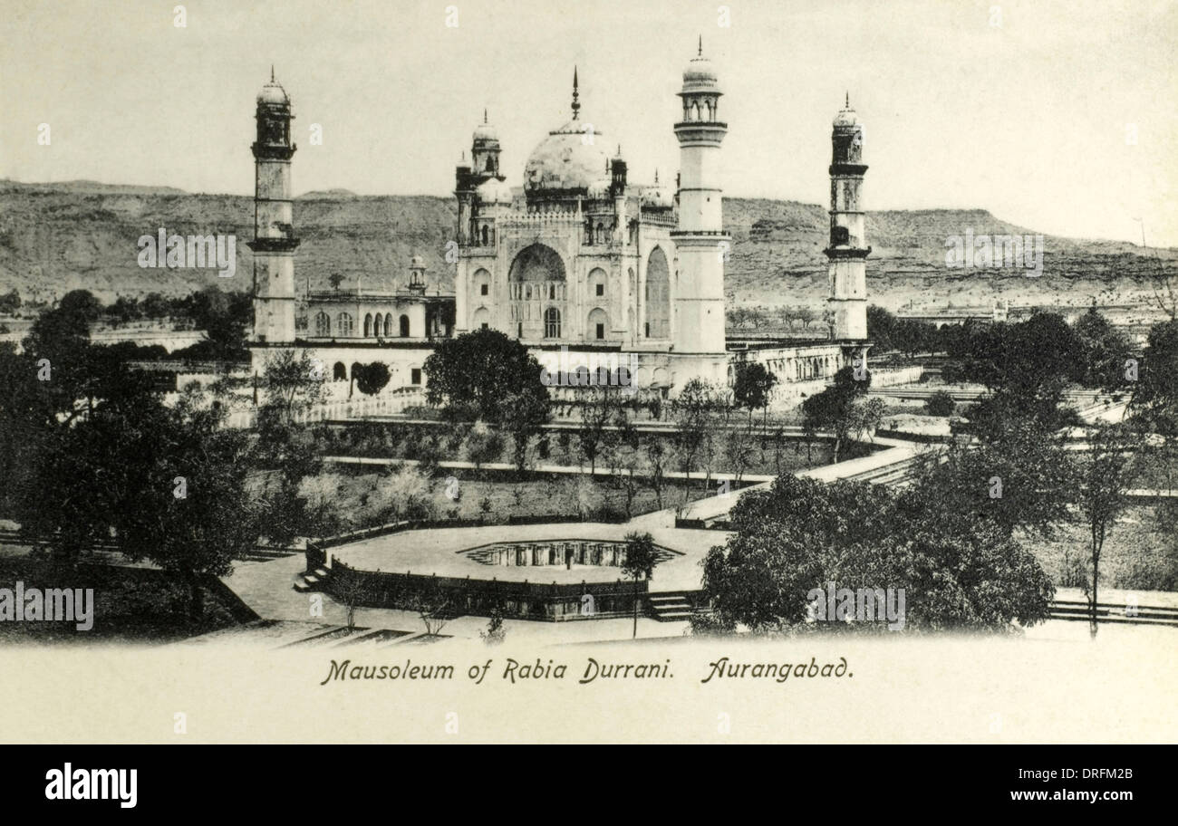 India - Bibi Ka Maqbara Stock Photo - Alamy