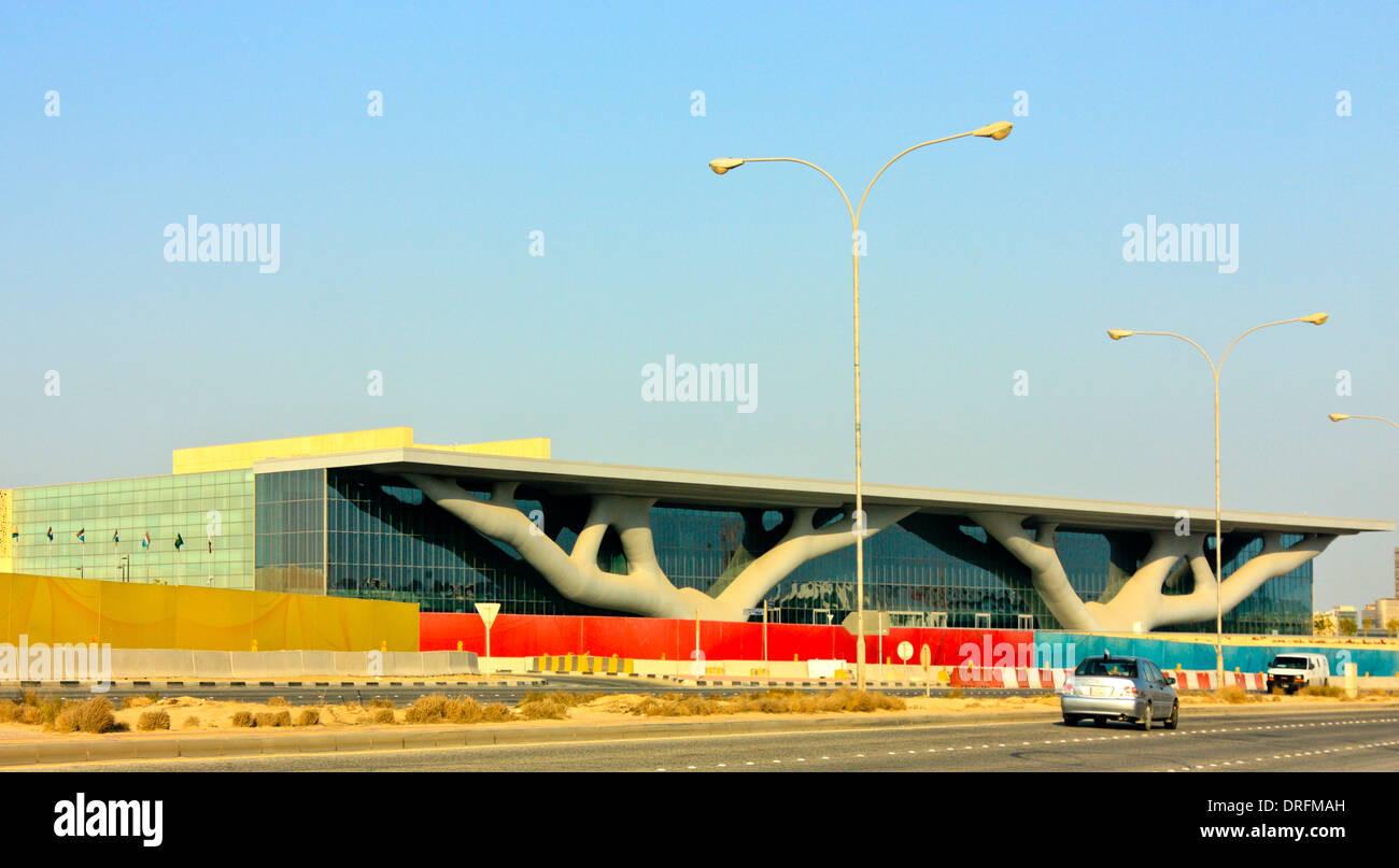 The Qatar National Convention Center, QNCC, in Doha, Qatar Stock Photo ...