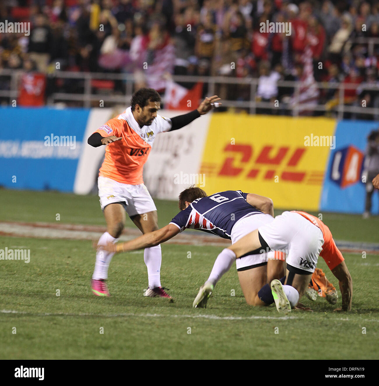 Las Vegas, Nevada, USA. 24th Jan, 2014. USA Rugby player Brett Thompson ...