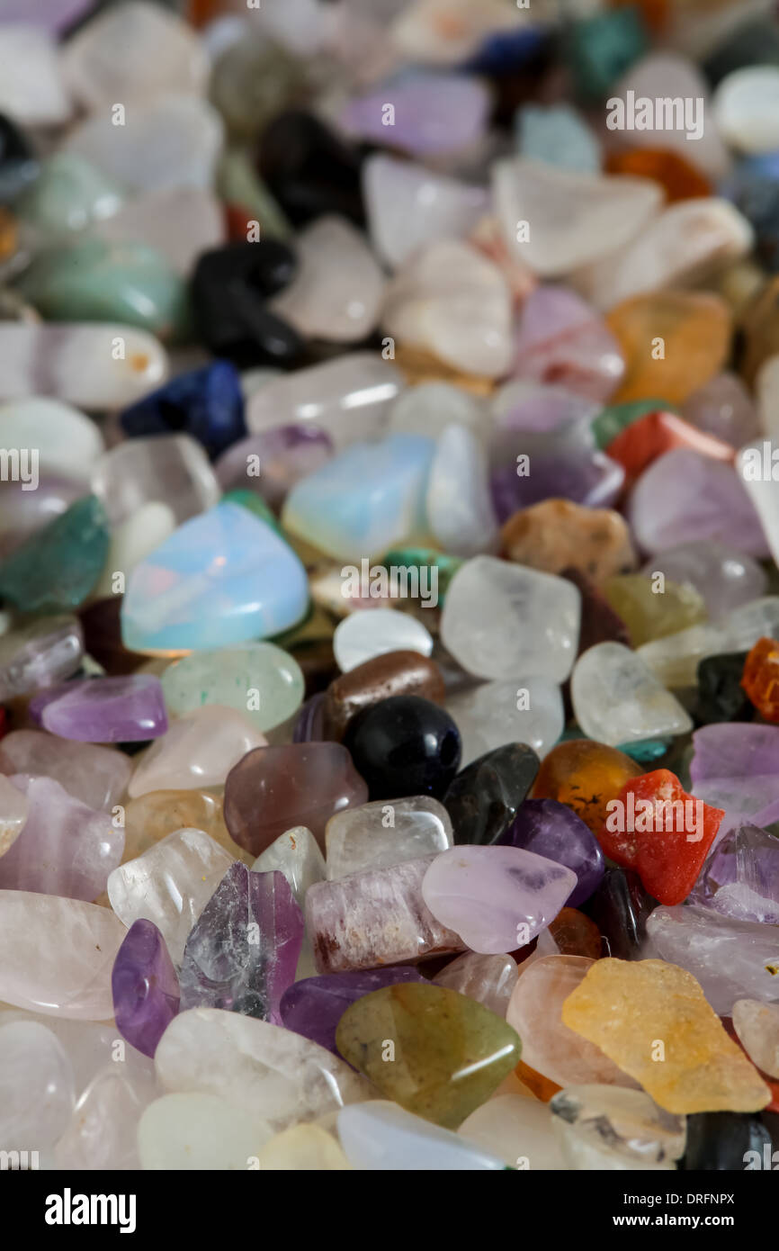 Pile of quartz crystals hi-res stock photography and images - Alamy